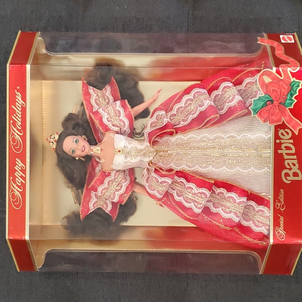 Surprising 10th Anniversary Happy Holidays Barbie Photos